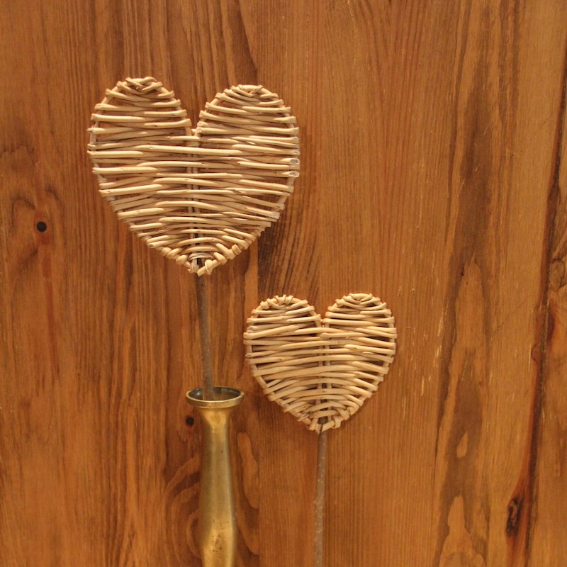 Wicker Heart - Etsy UK