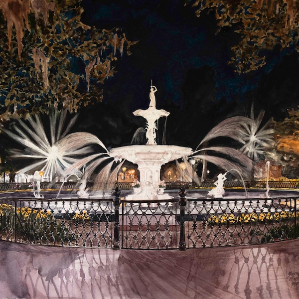 Forsyth Park - Etsy