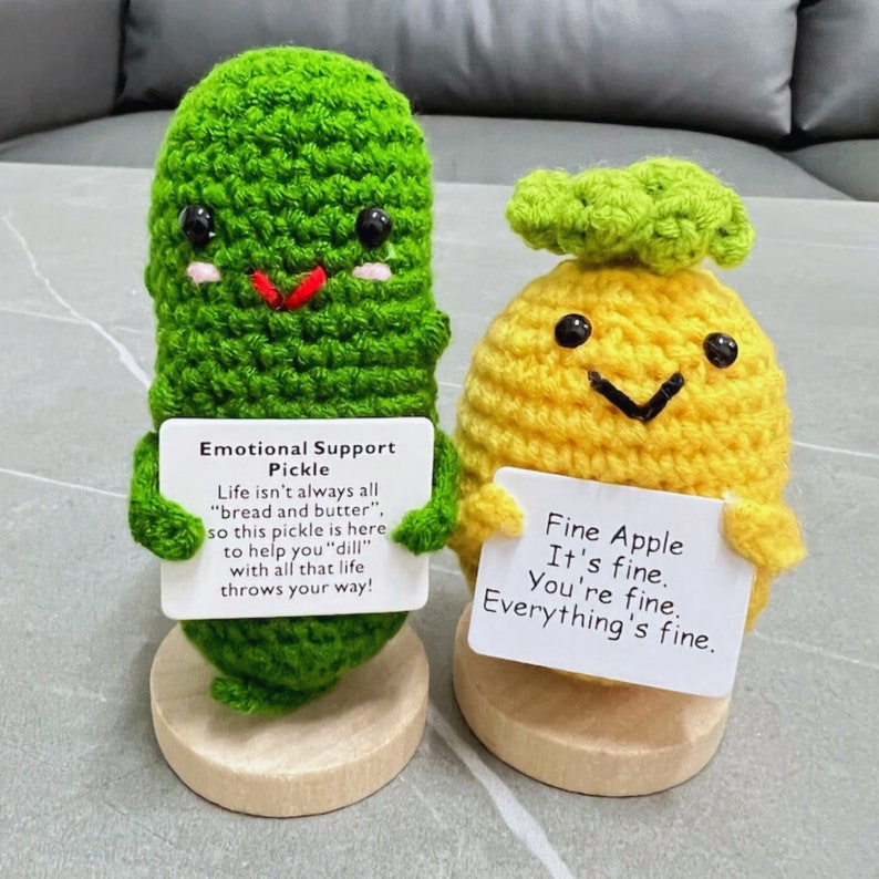 Emotional Support Cheer up Gift Crochete Gifted Crochet Crochet Gifte ...