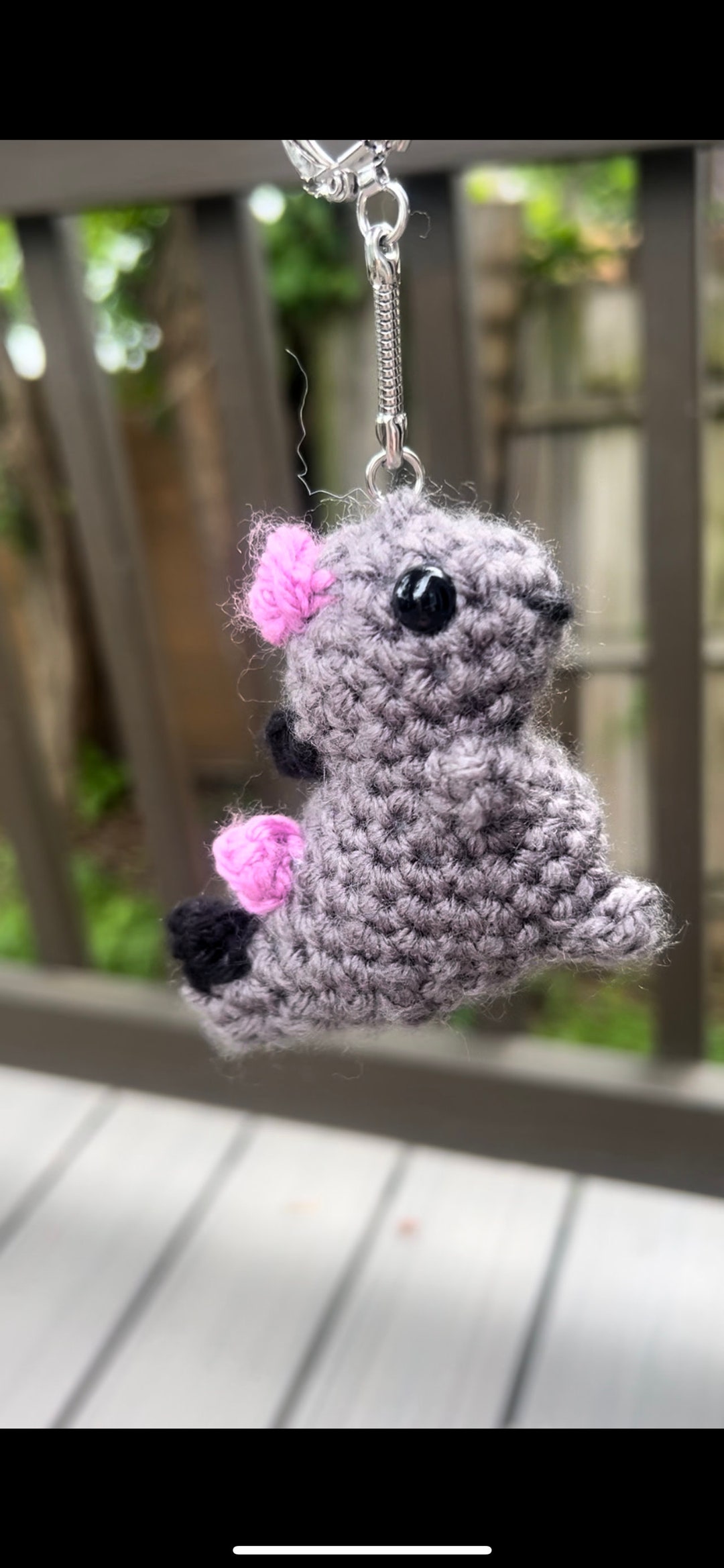 Ava the Asexual Dinosaur Keychain - Etsy