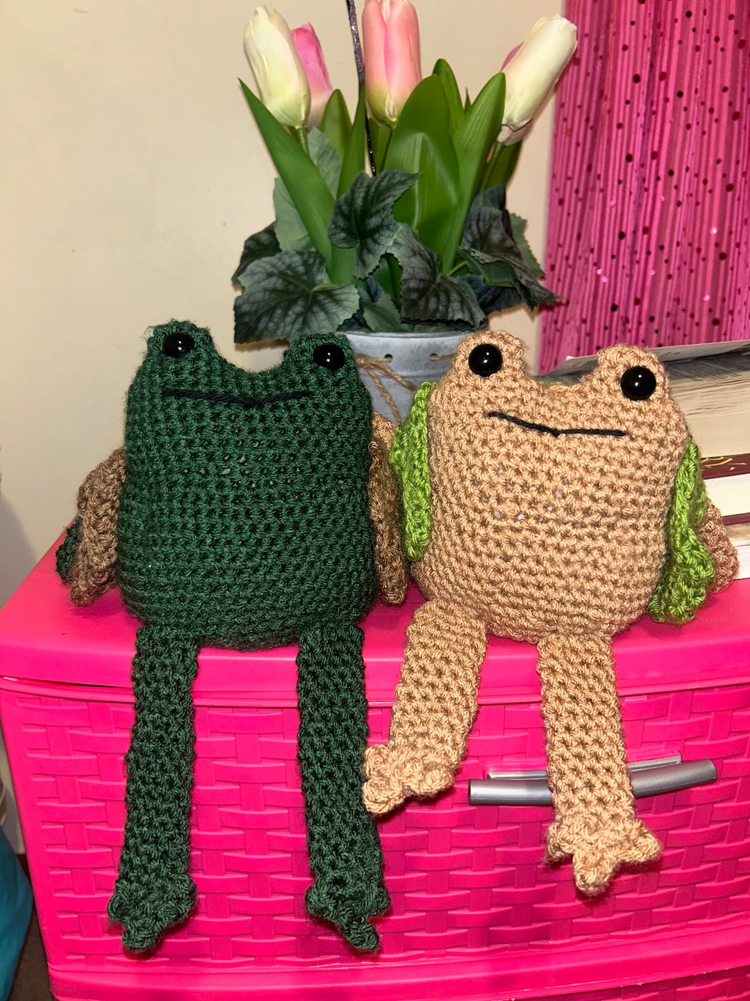 Frog and Toad Dolls - Etsy