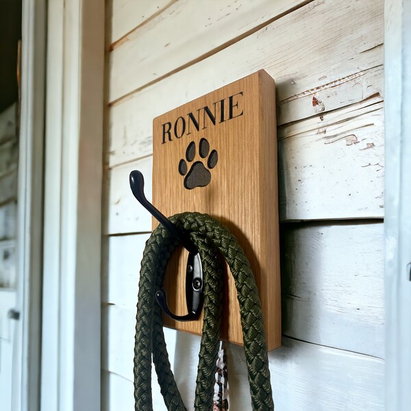 Pet Leash Hanger - Etsy