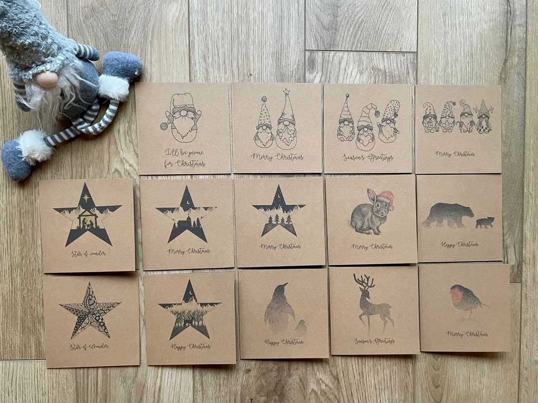 Christmas Cards, Blank Inside - Etsy