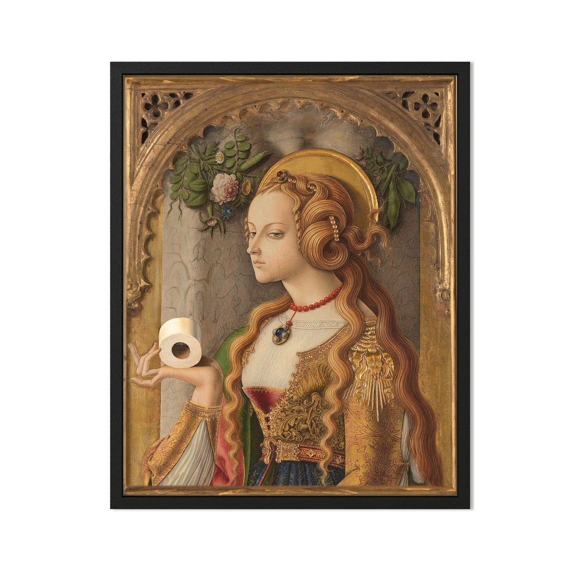 Orange Grove Print Shop | Vintage Toilet Paper Print, Funny Wall Decor ...