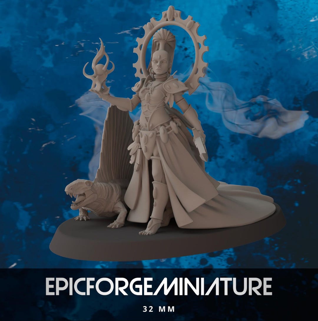 Wargame Dnd the Ancestral Figure - 32 Mm / Epic Forge Miniatures - Etsy