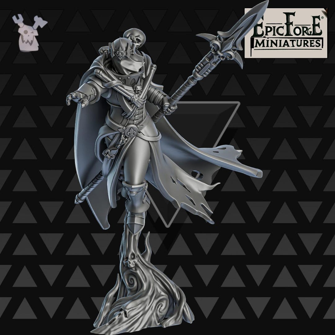 Avatar of the Mourner Miniatures - 32 Mm / Epic Forge Miniatures ...