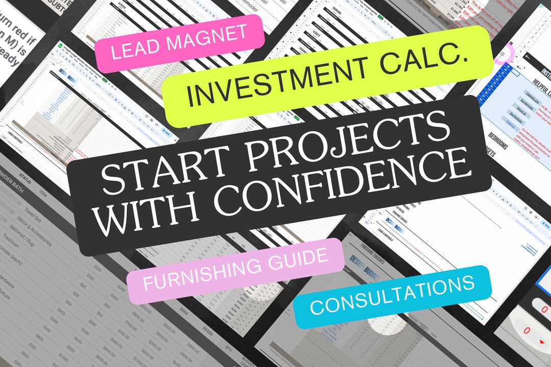 Interior Design Project Budget Calculator | Investment Calculator ...