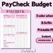 Biweekly Paycheck Budget Template, Paycheck Editable and Printable ...