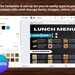 Trendy Modern Restaurant Menu Template | 8.5x11" Menu Template for ...