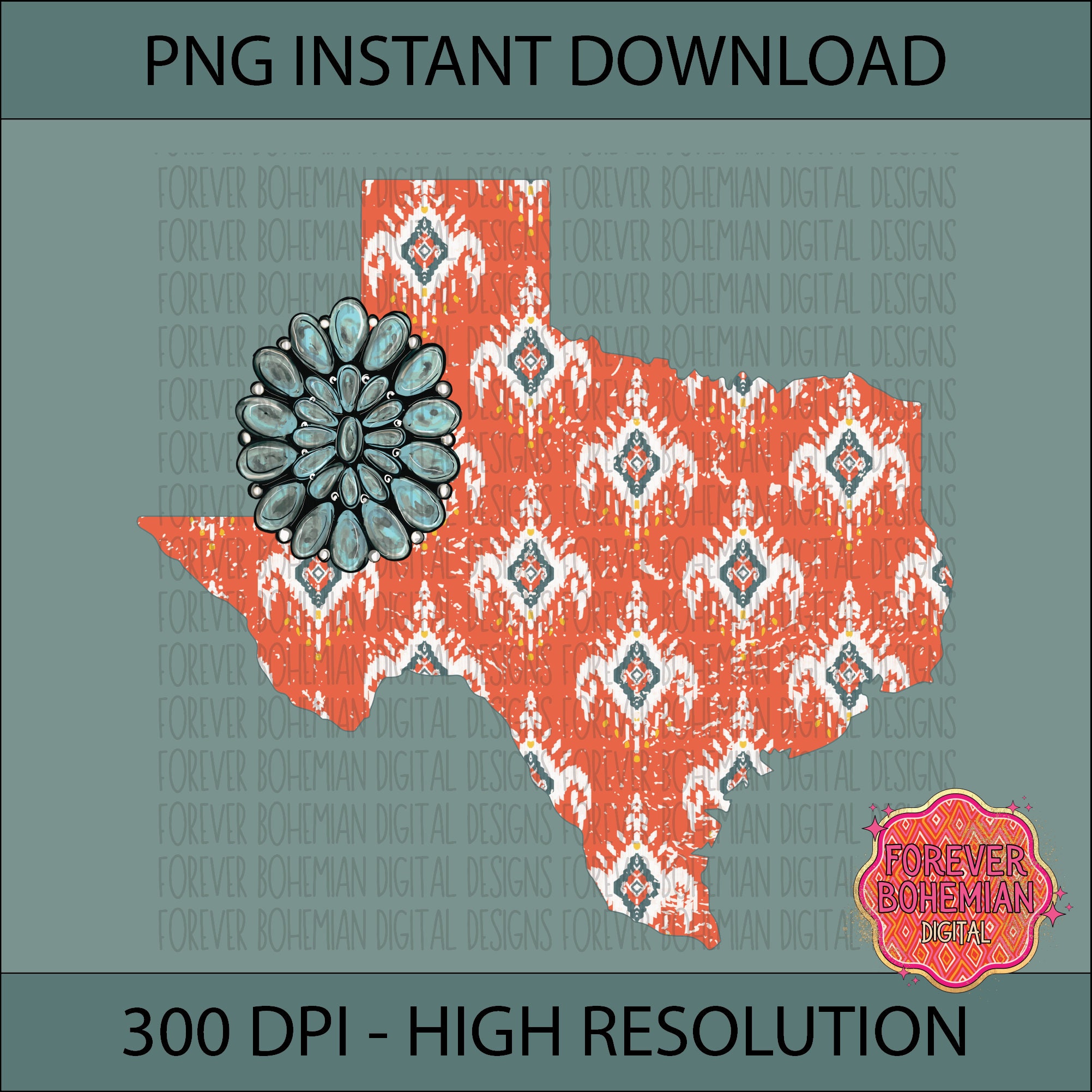Western Texas Shirt Design PNG Instant Download 300 DPI Sublimation DTF ...