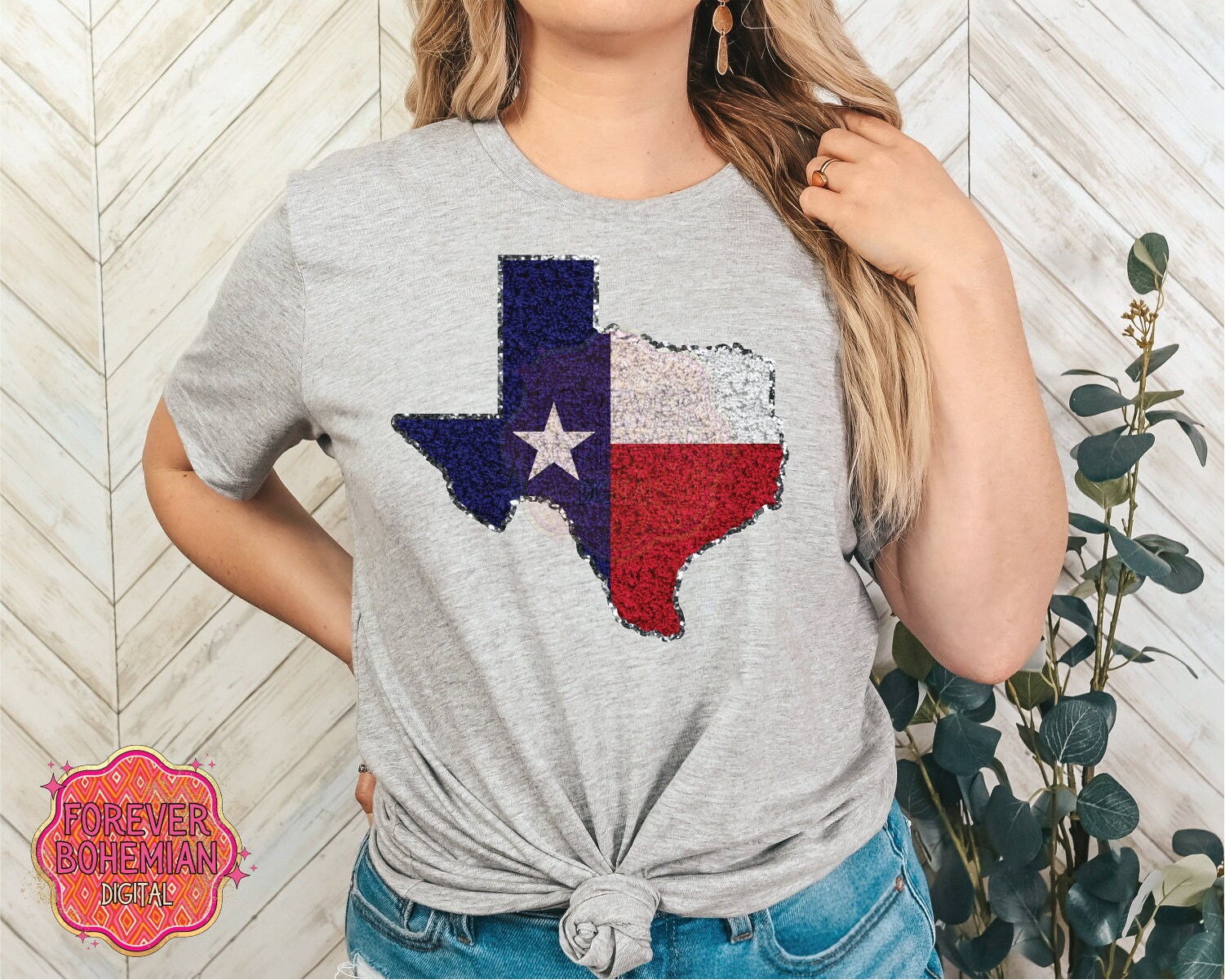 Texas State Flag Faux Chenille Patch PNG 300DPI PNG Instant Download Sublimation DTF - Etsy