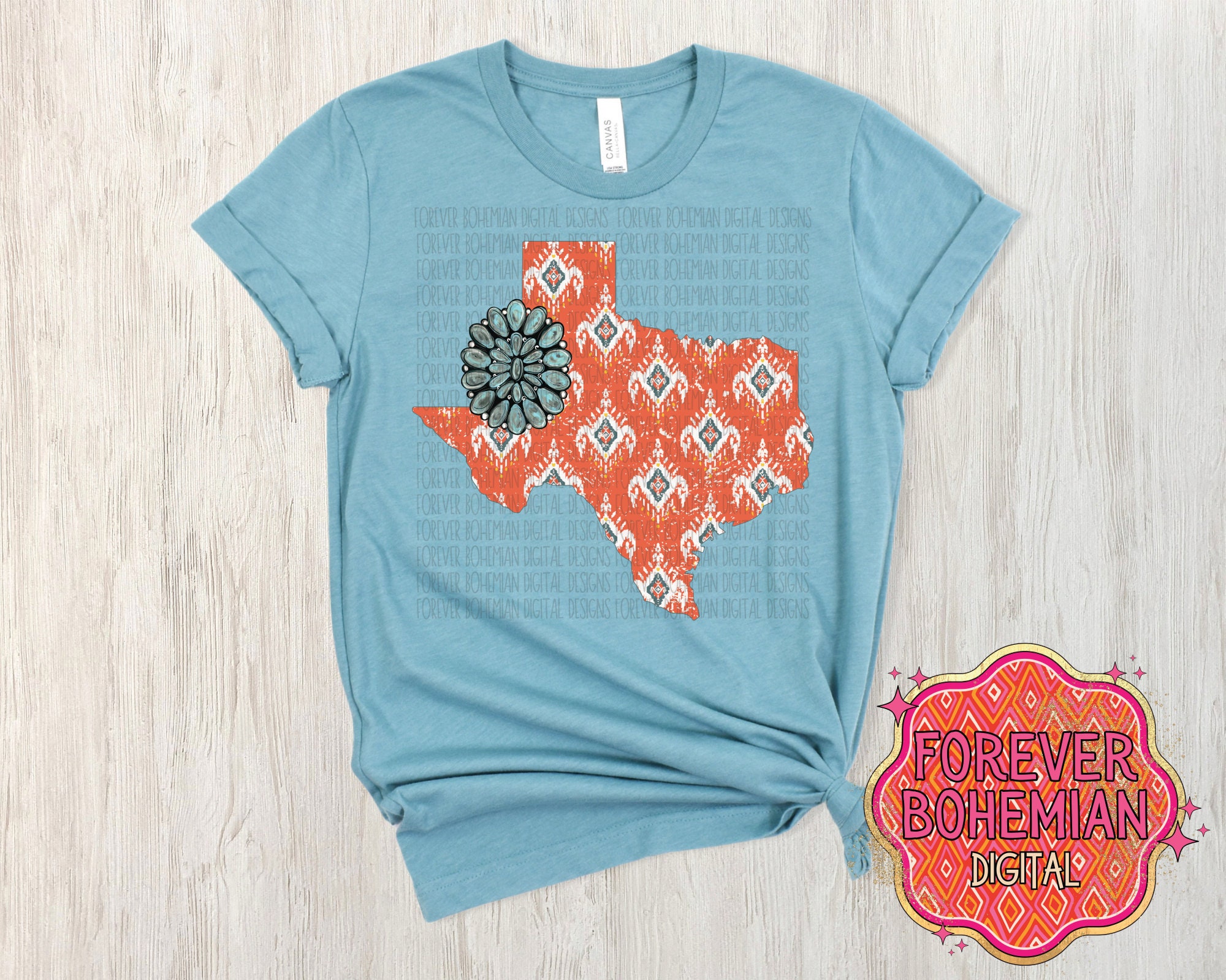 Western Texas Shirt Design PNG Instant Download 300 DPI Sublimation DTF ...