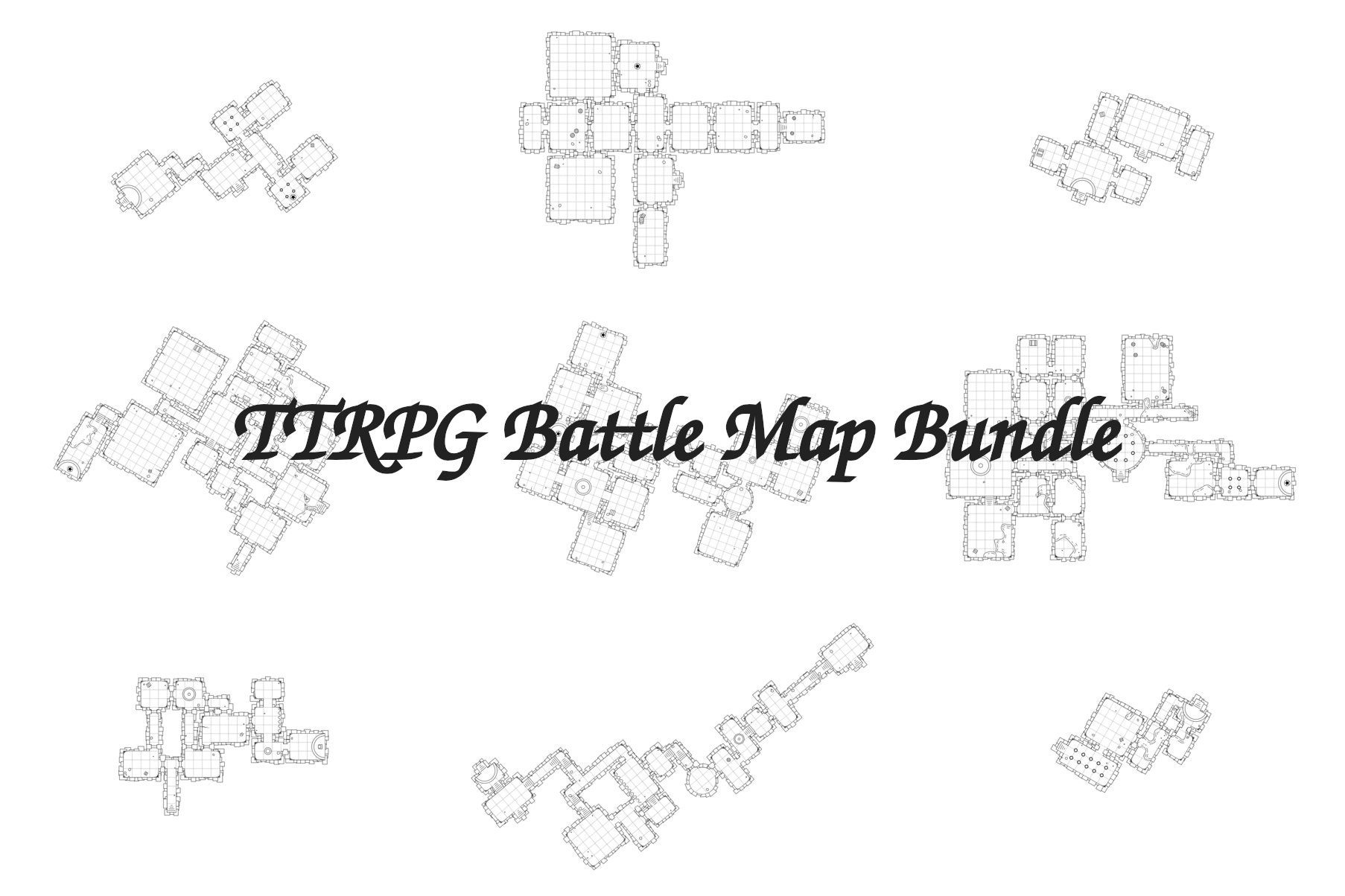 TTRPG Battle Map Bundle - Etsy