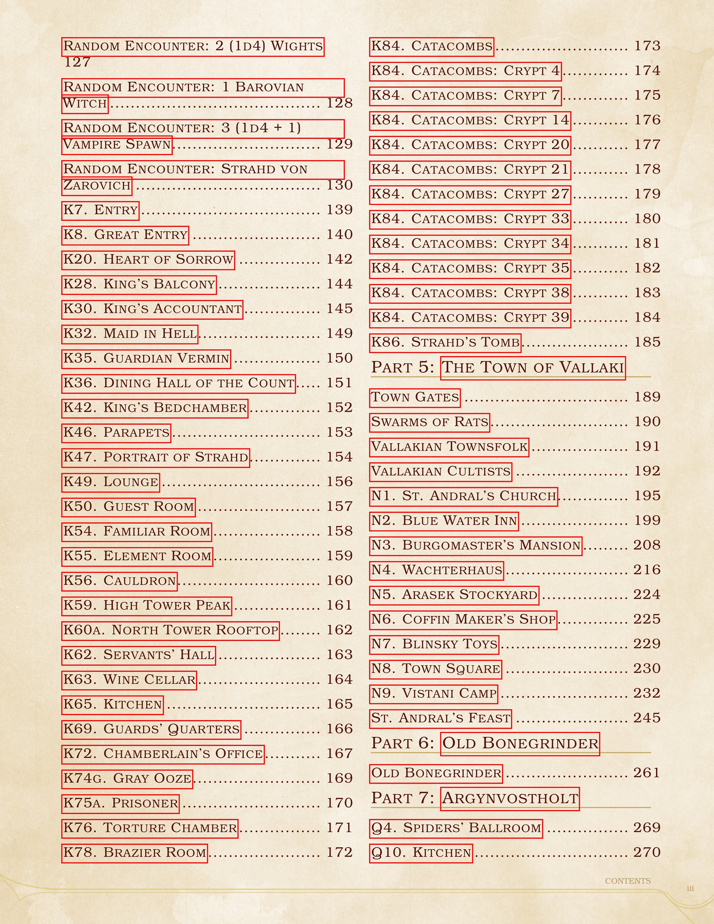 D&D Curse of Strahd Encounter Guide - Etsy