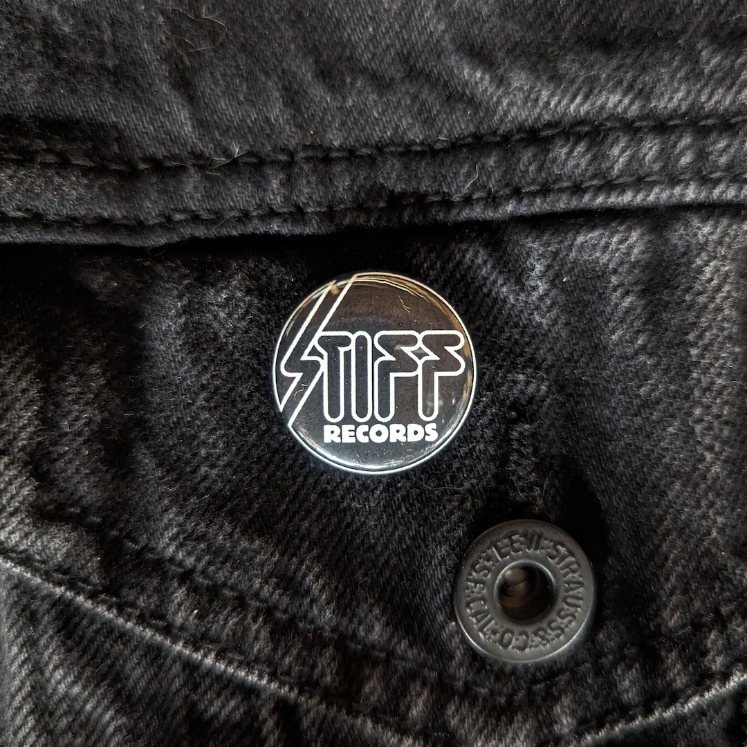 Stiff Records Logo - 1" Pin Back Button - Etsy