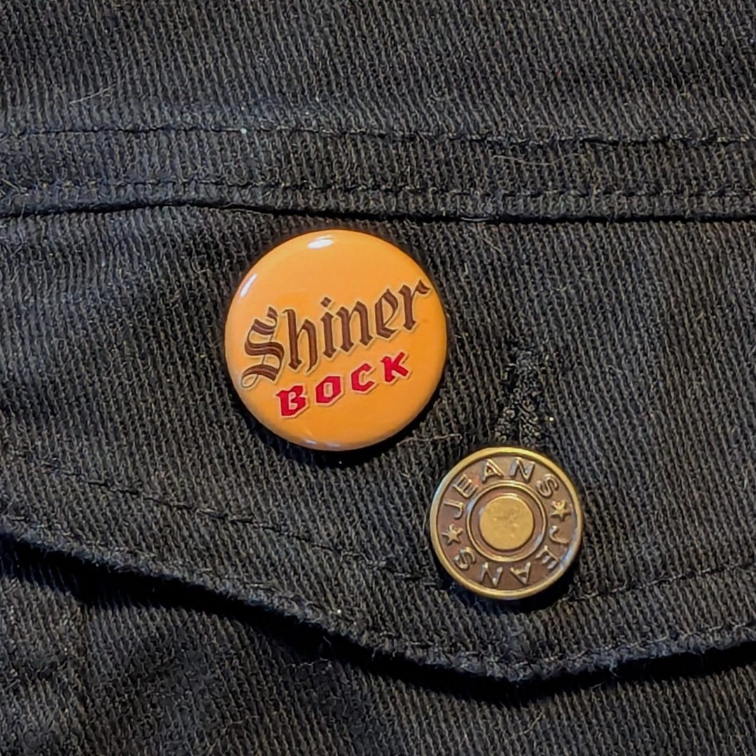 Shiner Bock Beer Logo - 1" Pin Back Button - Etsy
