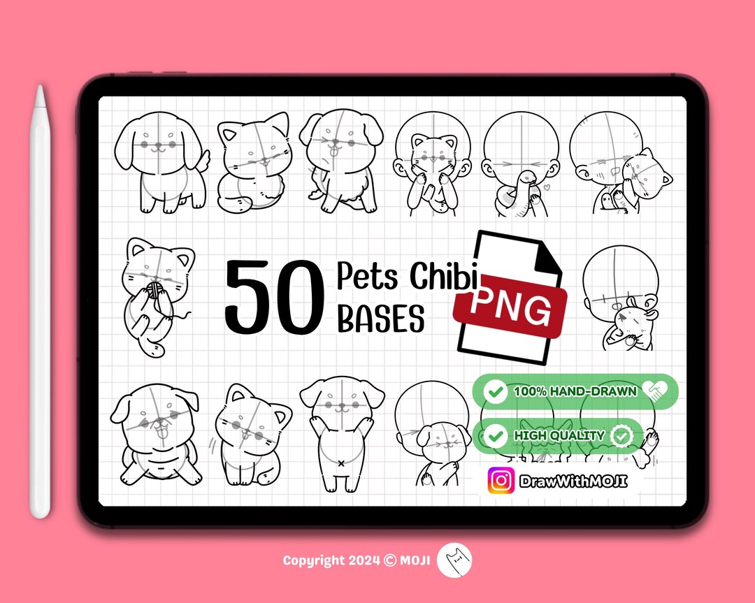 50 Pets Chibi PNG, Character, Anime, Figure, Brushes, Chibi, Twitch ...