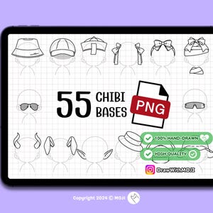 55 Chibi Accessories PNG, Anime, Figure, Brushes, Twitch Emotes ...