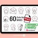 60 Chibi Cute Doll Bases PNG, Anime Figure, Brushes, Twitch Emotes ...