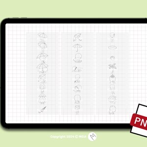 40 Chibi Four Seasons PNG (summer, Rainy, Winter and Spring), Anime ...