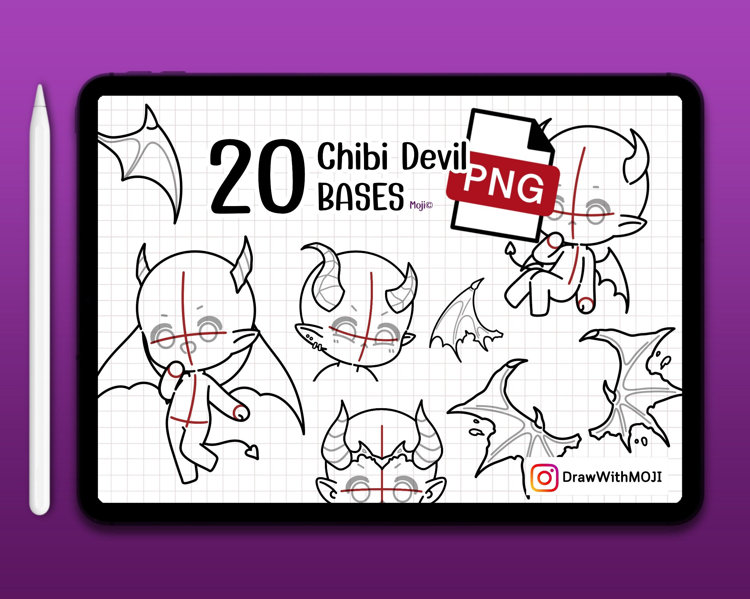 20 Chibi Devil PNG, Anime Figure, Brushes, Twitch Emotes, Discord ...