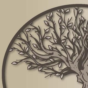 Tree of Life Multilayer Svg/cut File/ 3D Layer/ Plywood Cutting/ Paper ...