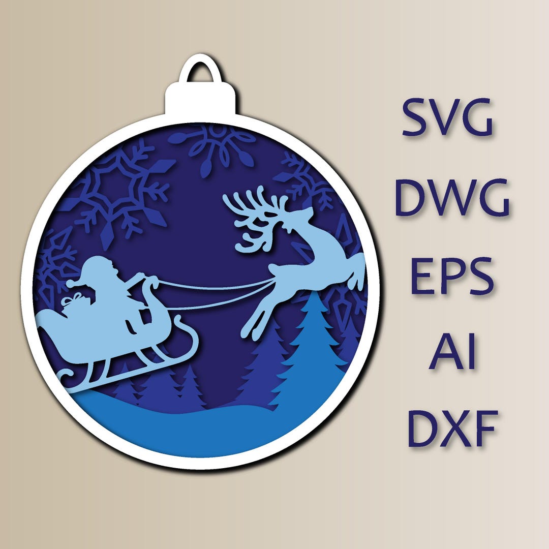 3D Mandala Sled SVG: Nativity Scene Laser Cut File (digital Download ...