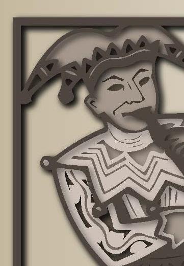 Joker Multilayer Svg/cut File/ 3D Layer/plywood Cutting/ Paper Cutting ...
