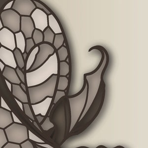 Snake Multilayer Svg/snake Cut File/cnc/digital Files/laser Cut ...