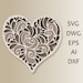 Heart Multilayer Svg/heart Cut File/ 3D Layer/plywood Cutting/ Paper ...