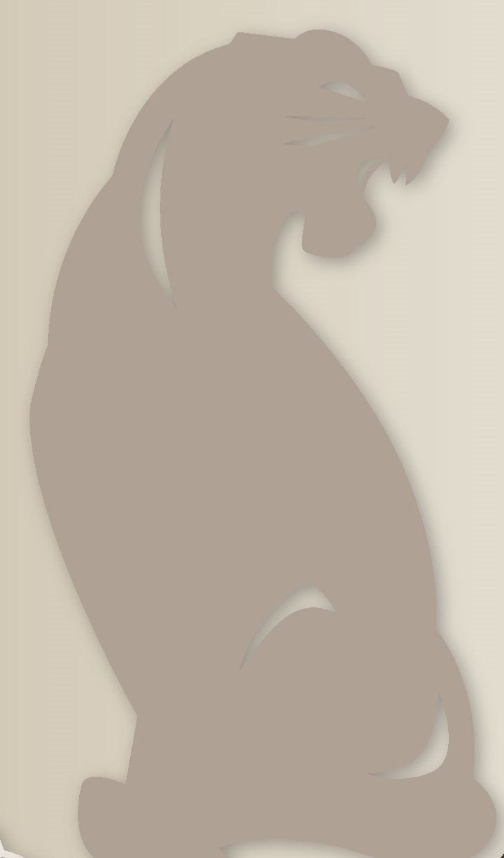 Panther Multilayer Svg/panther Cut File/ 3D Layer/plywood Cutting ...