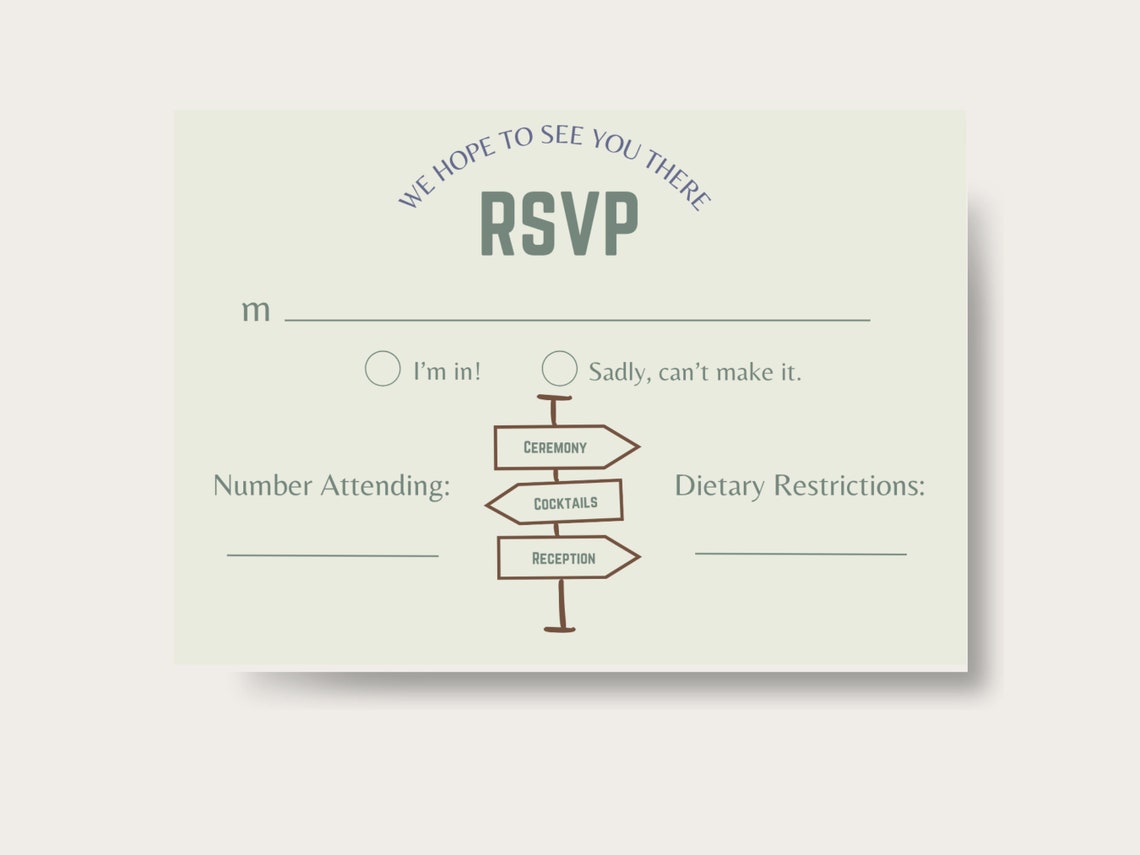 Mountain Wedding Invitation Suite, Editable Wedding Templates ...