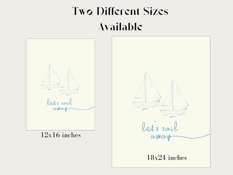 Set of 2 Italy Beach Posters, Beach Poster With Beach Chairs, Umbrella ...