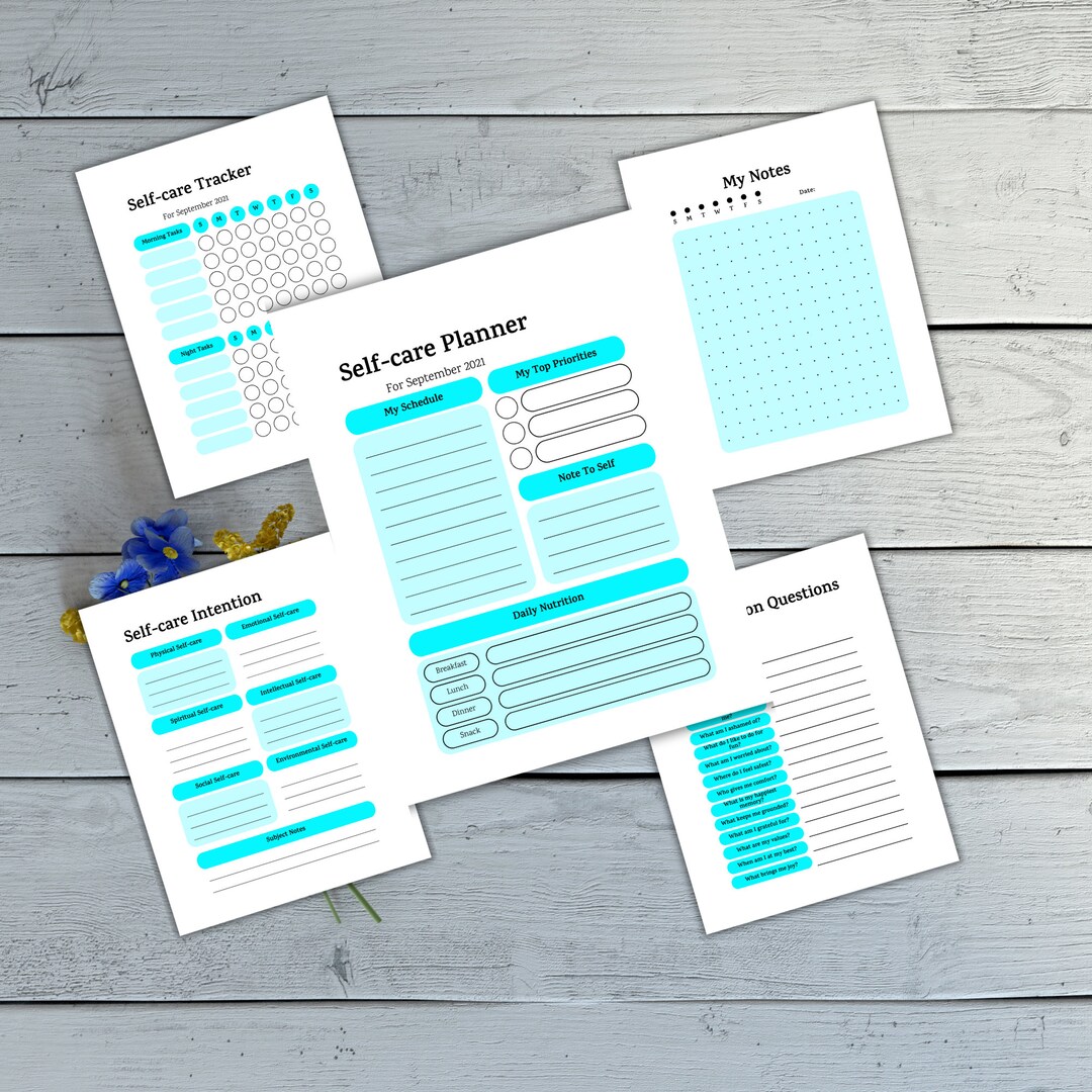 Self Care Journal, Self Care Workbook, Self Love, Burnout, Stress ...