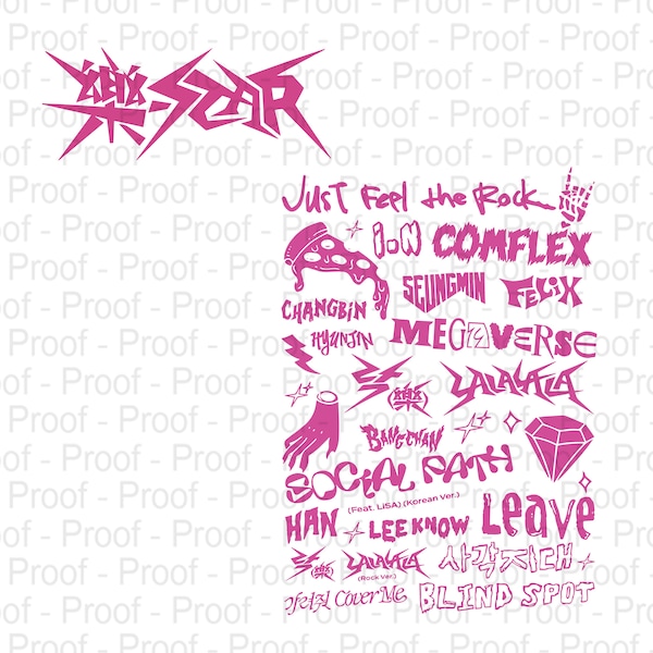 Stray Kids Rockstar Svg - Etsy