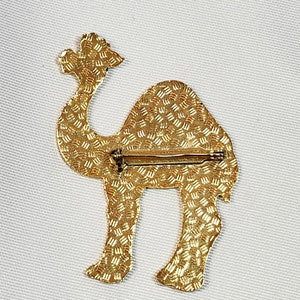 Vintage 1970s Enamel Camel Pin Brooch - Etsy