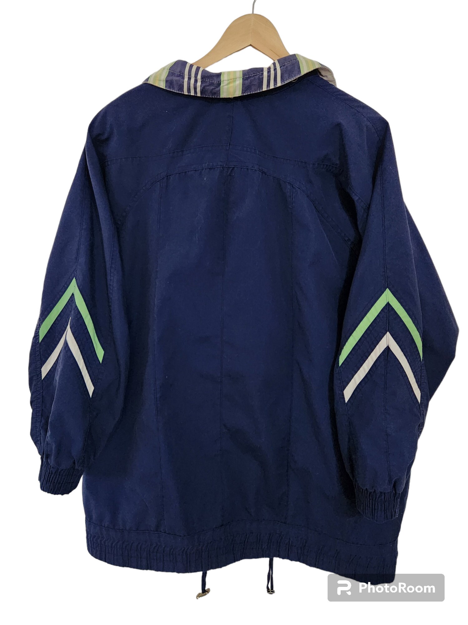 Vintage 1980's / 1990s Be in the Current Scene Jacket Nautical Preppy ...