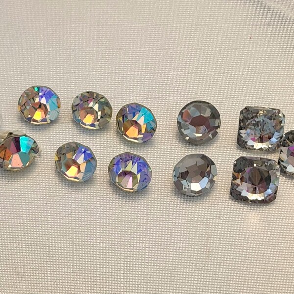 Crystal Buttons - Etsy