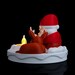 Santa’s Bonfire - Table Lamp - Christmas LED Candle Decor Collection - Etsy