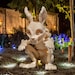 Halloween Skeleton Rabbit Figurine - Spooky Articulated Pet Collectible ...