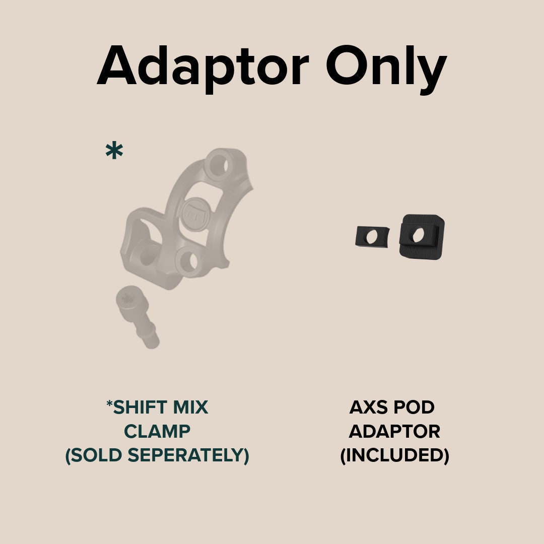 AXS Wireless Shift Pod Adapter for Magura Matchmaker Brake Clamp 3D ...
