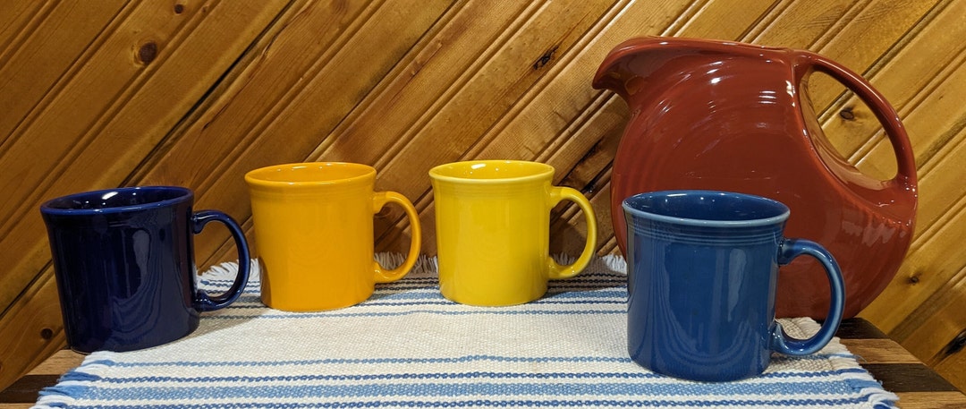 Fiestaware Java Mugs - Etsy