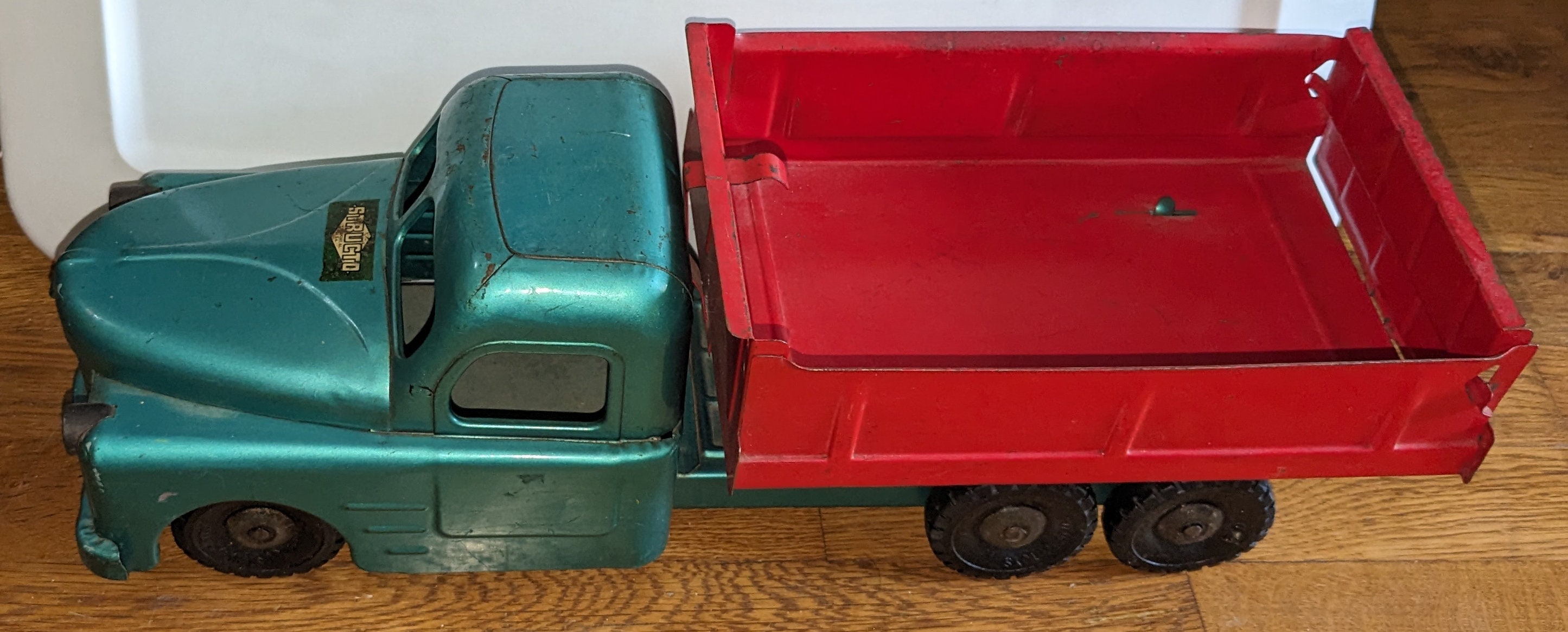 Vintage Structo Pressed Steel Dump Truck 20 INCHES LONG - Etsy