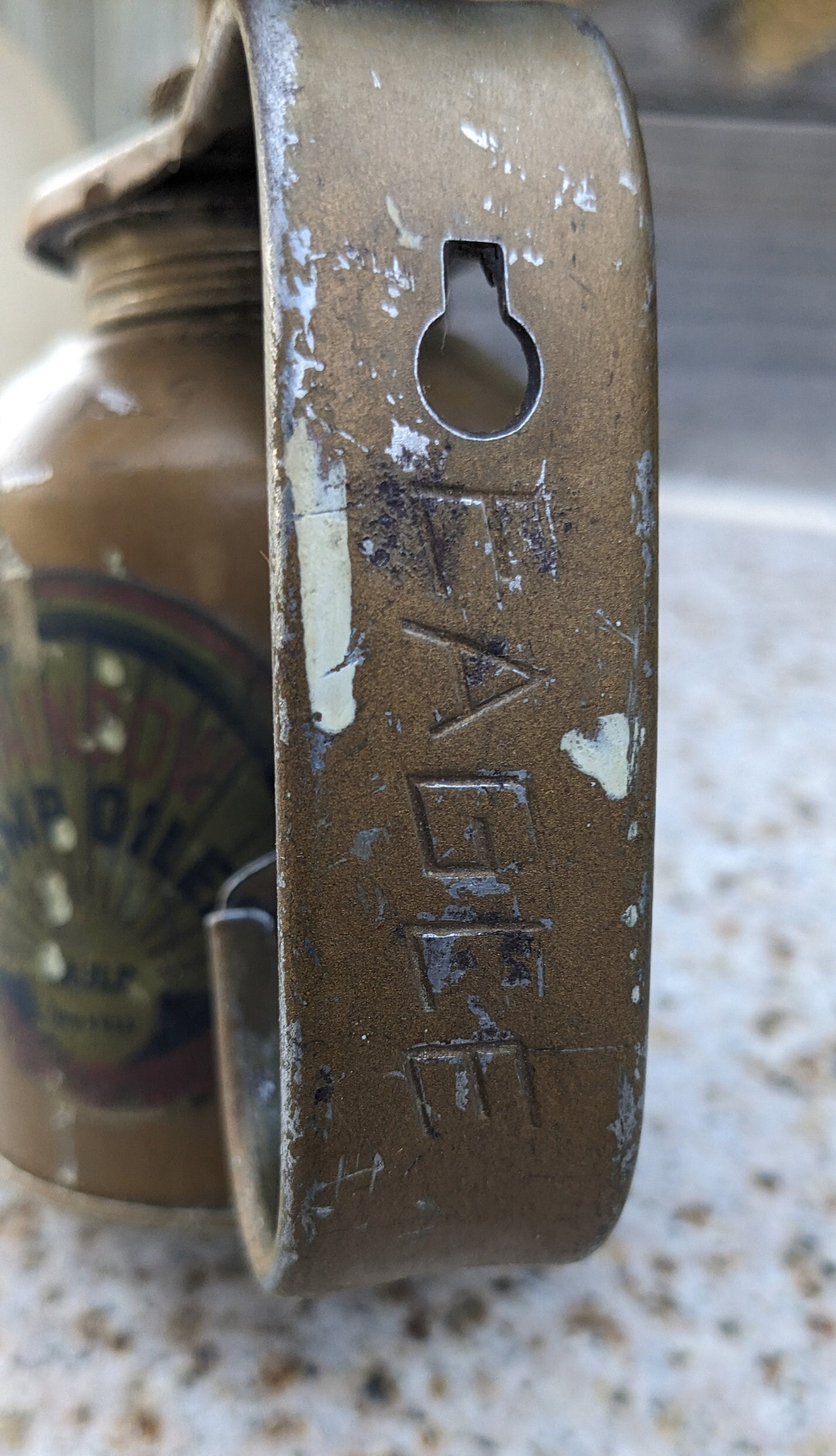 Vintage Eagle Rainbow Pump Handy Oiler, Gold Oil Can - Etsy