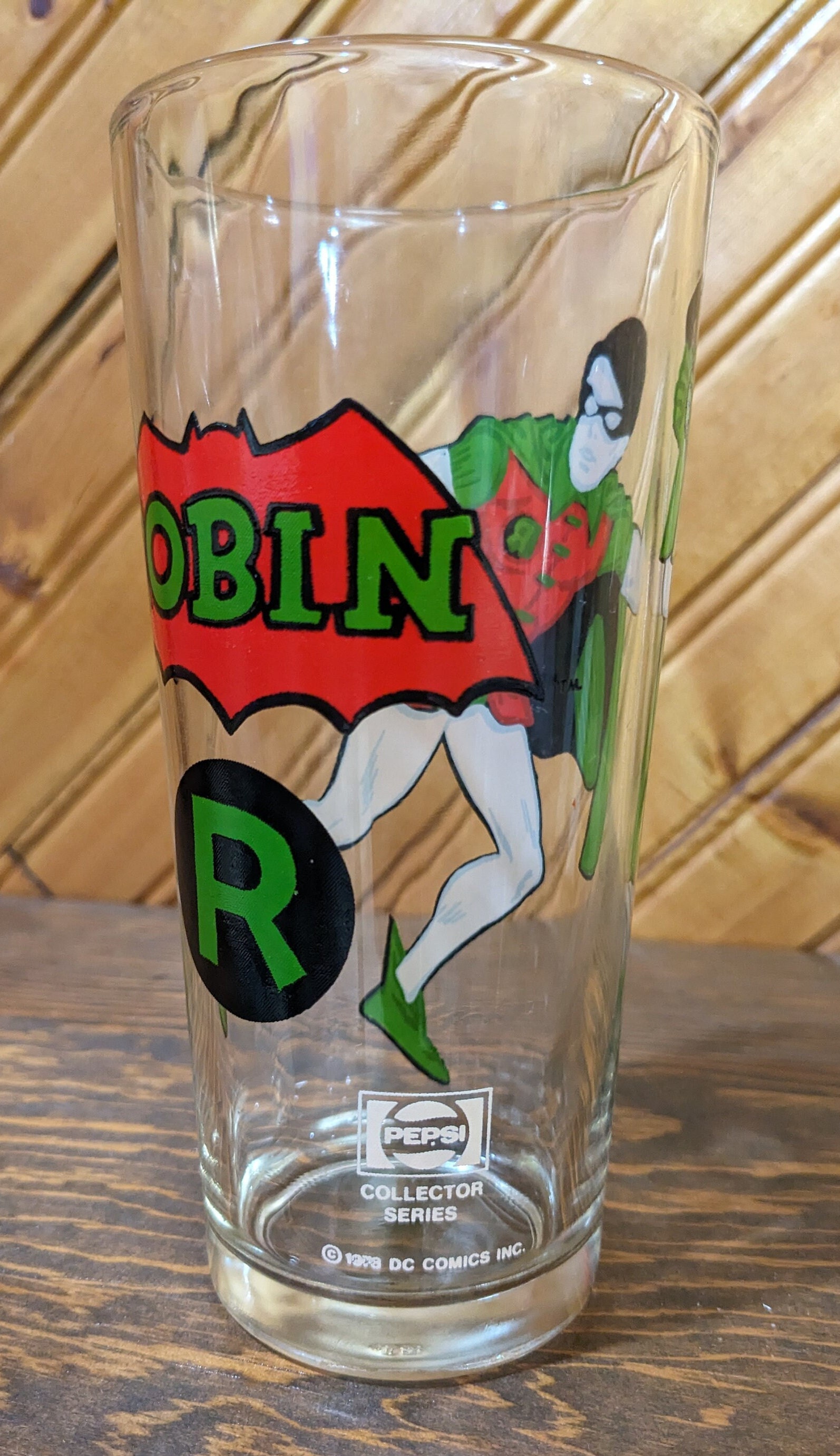 Vintage, Robin, DC Comic, Pepsi Collector Glass - Etsy