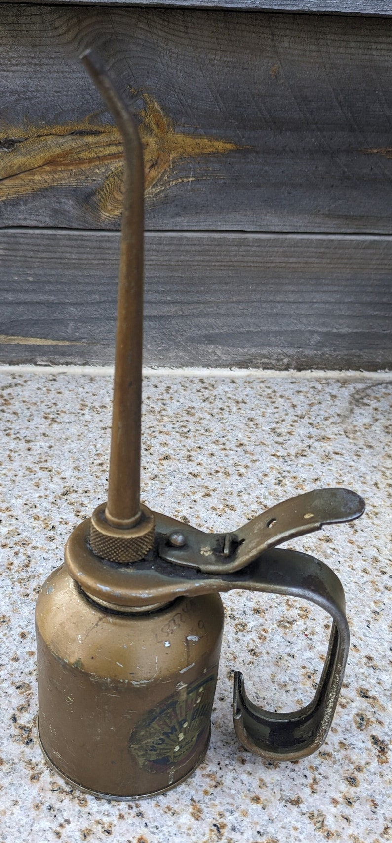 Vintage Eagle Rainbow Pump Handy Oiler, Gold Oil Can - Etsy Canada