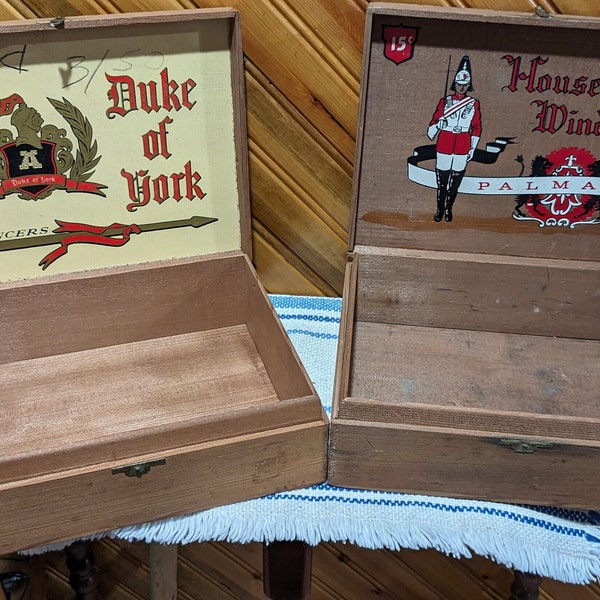 Wooden Cigar Box - Etsy