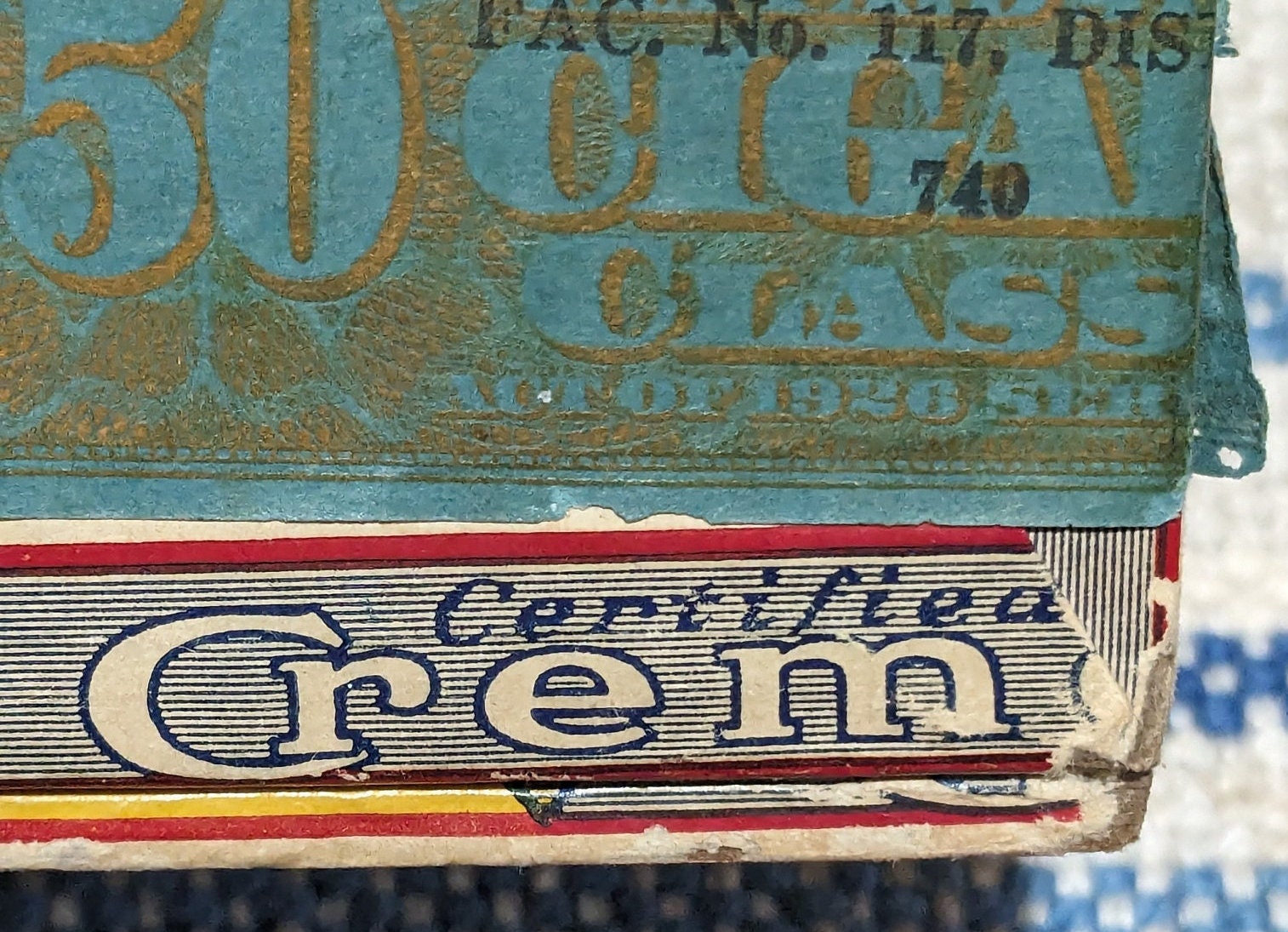 Vintage, Certified Cremo Cigar Box - Etsy