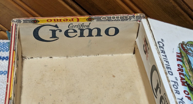 Vintage, Certified Cremo Cigar Box - Etsy
