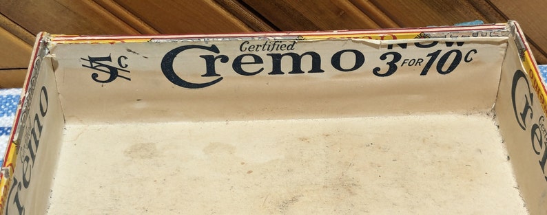Vintage, Certified Cremo Cigar Box - Etsy